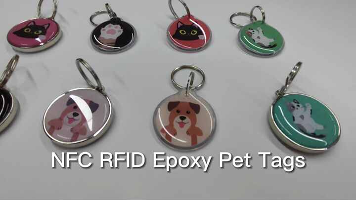 Programmable RFID Tags for Pet Tracking - NFC Dog Tags