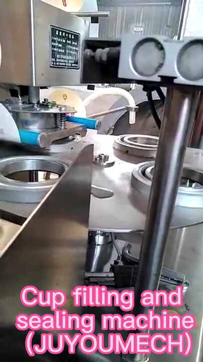 JUYOU Semi-auto Cup Sealer Machine Paper Plastic Film Sealing Packing ...