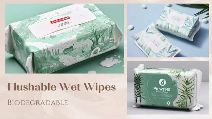 Custom Flushable Wet Wipes - Eco-Friendly & Biodegradable