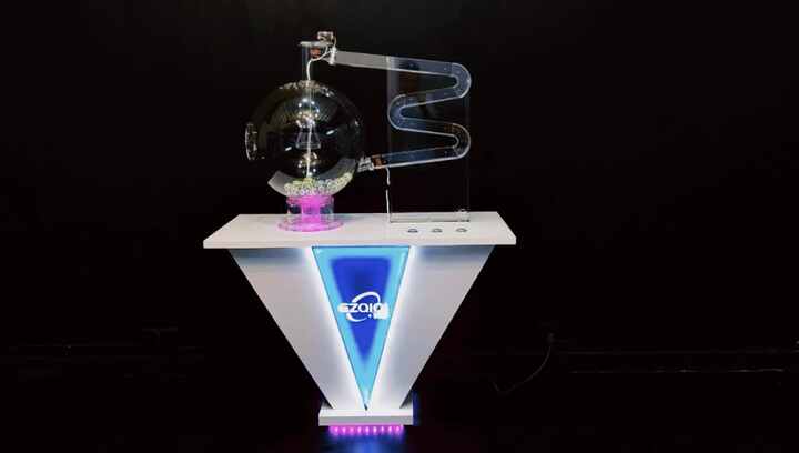 Air Mixing Balls Lottery Machine for 3D 4D 5D 6D Lucky Draw