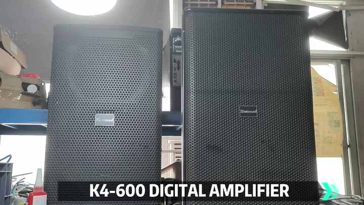 K4-600 Audio Amplifier - 4 Channel Digital Power Amplifier