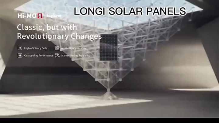 Longi Himo 6 Explorer LR5-72HTH 565-585M Half Cut Cell 565W 570W 575W ...