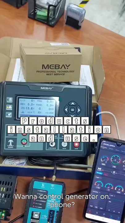 Mebay Generator Cloud Control System Remote Genset Controller Set ...