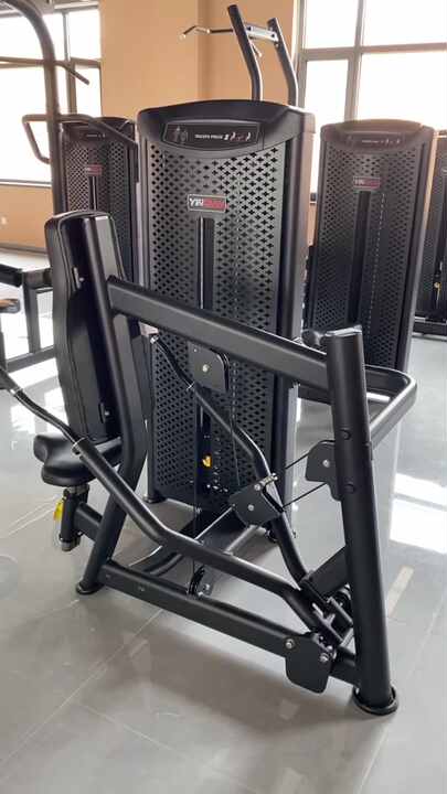 Leg Press Factory Strength Training Equipment Pin Loaded Gym Fitness ...