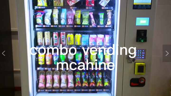 Customized Vending Machine Black Color Vending Machine for Snack and ...
