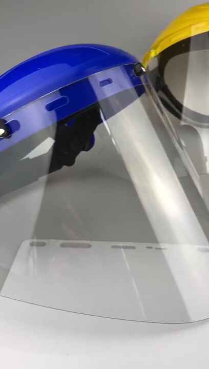 Transparent Polycarbonate Visor Face Shields for Helmets