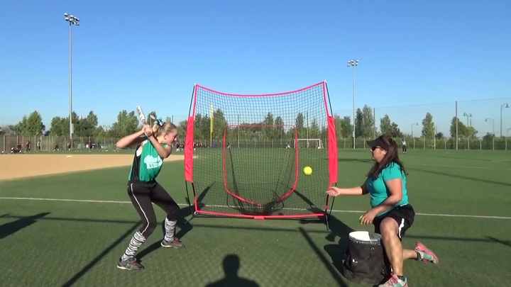 Tbn01a Pro Series Softball Hitting Pitching Batting Catching Training ...