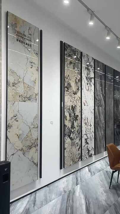 Chinese Ceramic Single Face Countertop Tile 1600x3200x12mm