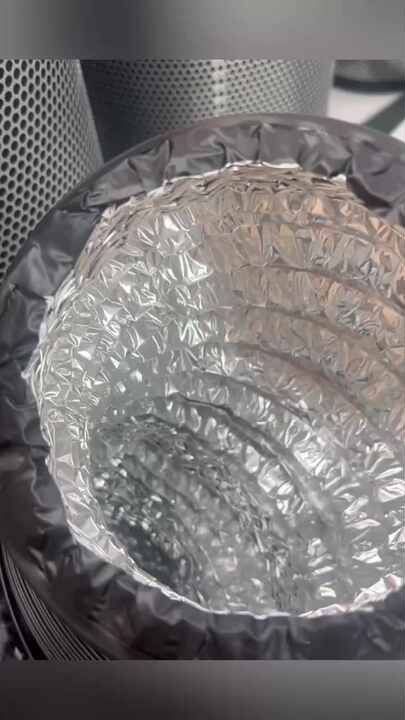4 Inch Flexible PVC Aluminum Ducting for HVAC Ventilation