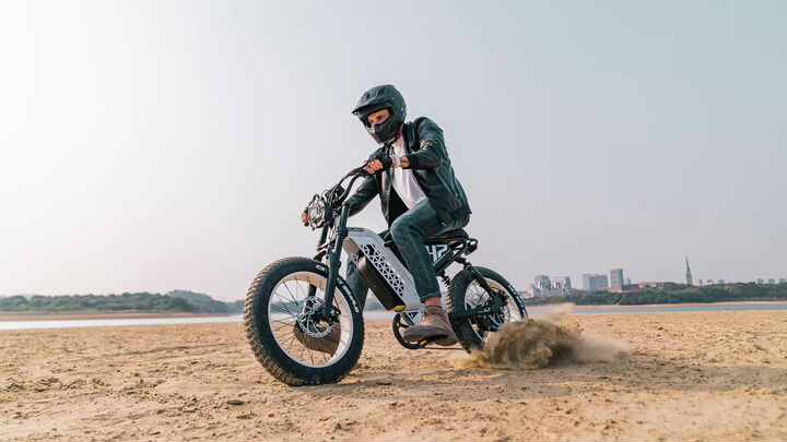 750W Power, 32MPH Speed, 80KM Range - Electric Hybrid Bike