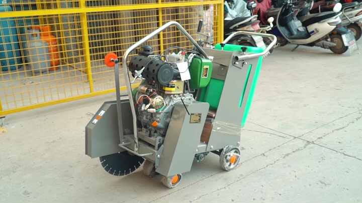 Q500C Concrete Asphalt Road Saw Cutting Machine - Low Maintenance