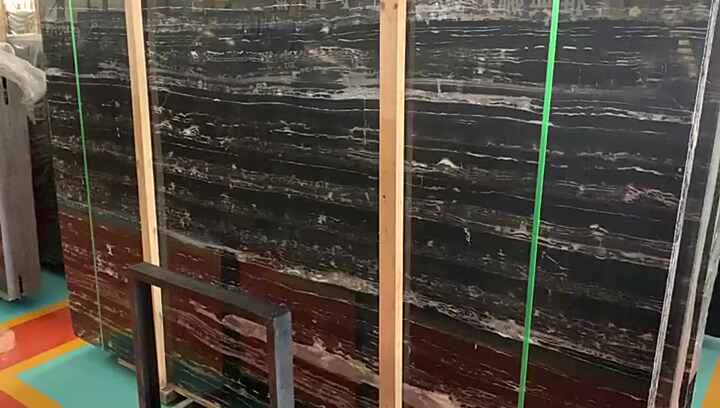 Wholesale Price Classic Silver Dragon Portoro Marble Stone for Interior ...