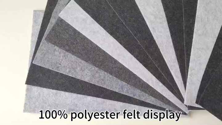 Nonwoven synthetic polyester Felt For Cars interior fabrics felt ...