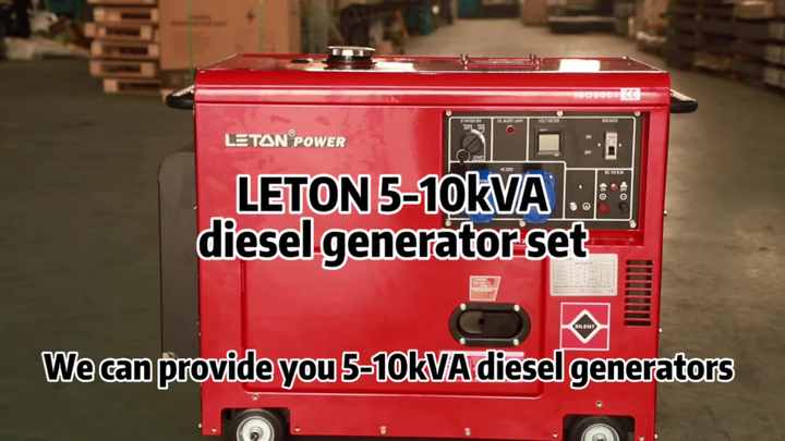 50/60hz 10kva Silent Diesel Generators for Home Use