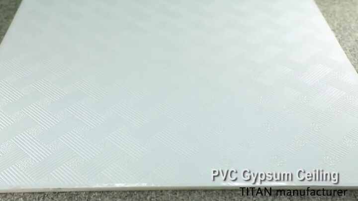 60X60 Acoustic Gypsum Plafond Ceiling Tiles for Restaurants