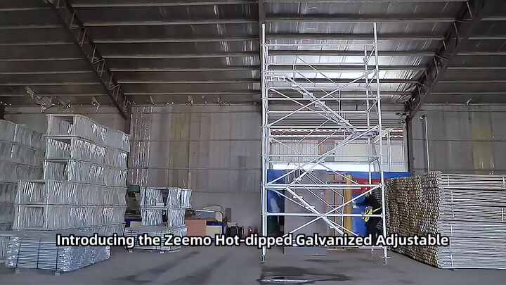 Stable Scaffolding Tower for Building Construction - ZEEMO