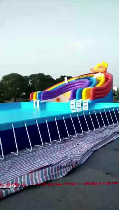 12 Ft X 36 Ft Intex Metal Frame Swimming Pool - Durable & Fun