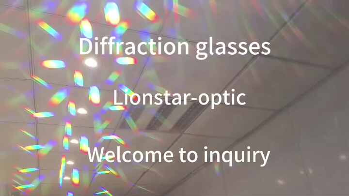Factory ISO Certified Diffraction Firework Glasses Customized Design ...
