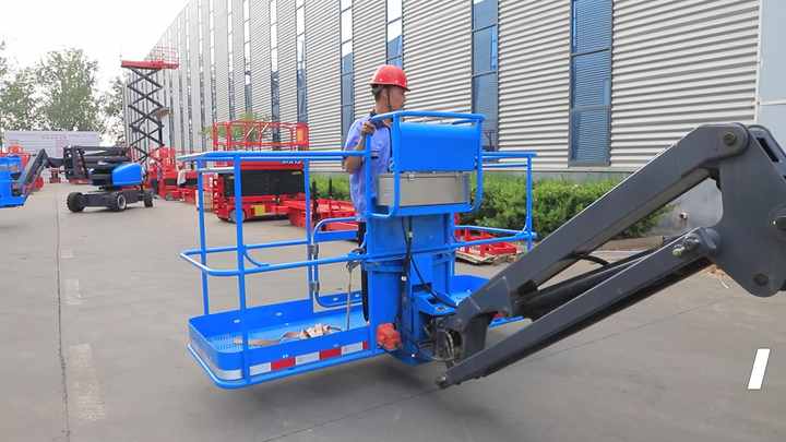10m to 30m Hydraulic Man Articulating Telescopic Lift for Lighting