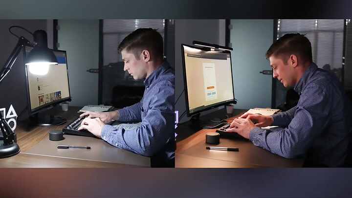 Computer Monitor Light - Quntis Linear LED Light Bar