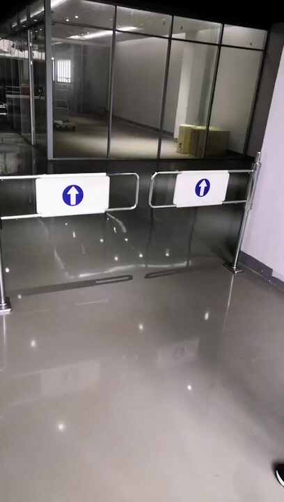 Mechanical Swing Supermarket Access Control System Barrier Gate