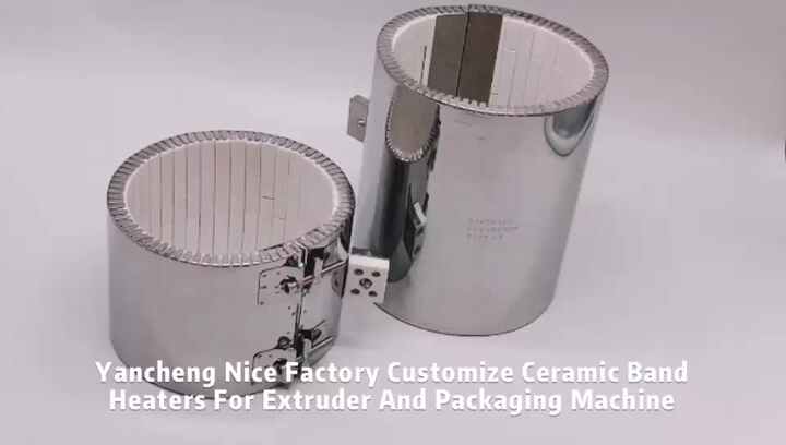 Electric Plastic Extruder Ceramic Heating Element Nozzles