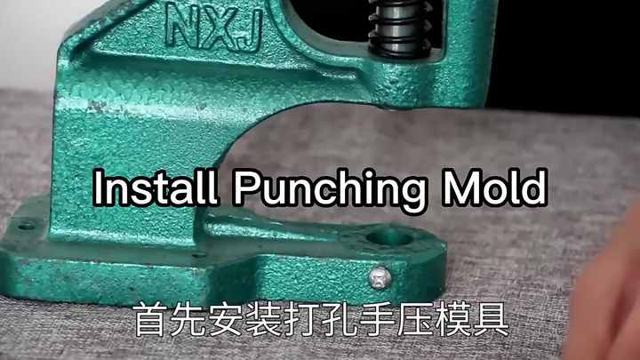 Manual Button Attaching Machine - Snap Fastener Attaching Machine