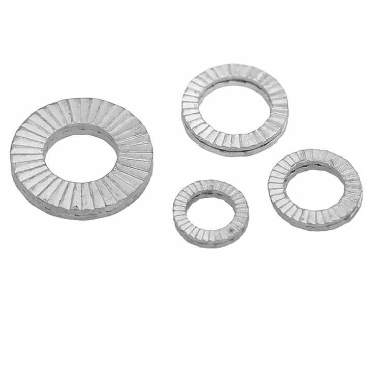 Hot sale 304 316 65Mn uns s31254 m8 m10 m16 m27 washer DIN25201 Double ...