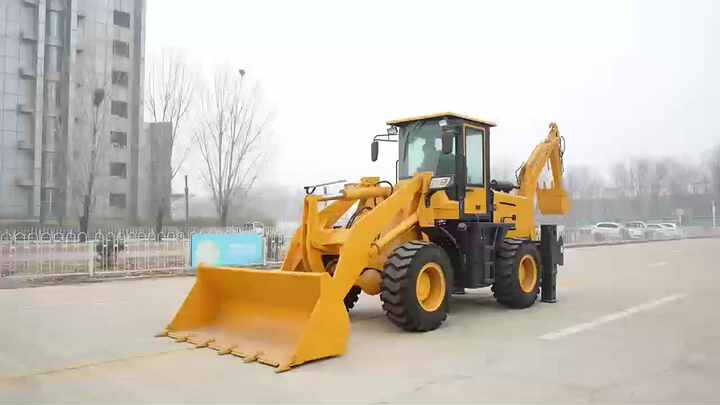 Chinese manufacturer backhoe excavator loader 4x4 and backhoe loader ...