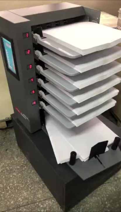 High Speed 6 Paper Assembly Machine Collating Machine| Alibaba.com