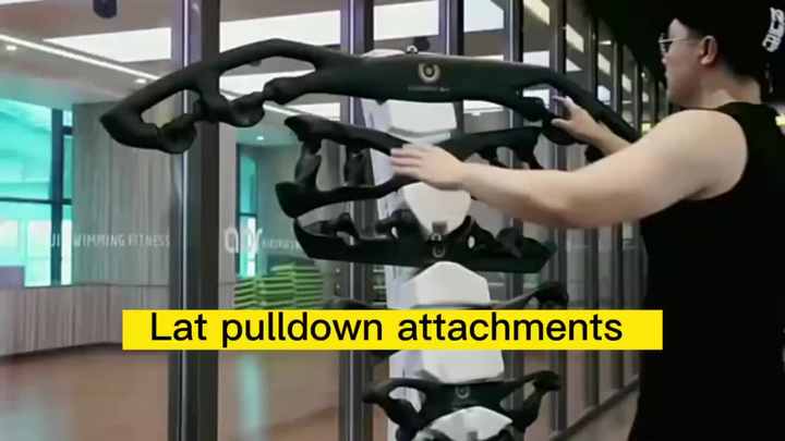 THYFIT Ergonomic Pull down Handle Grip - Foldable Gym Equipments