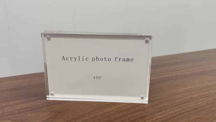 2x6 Acrylic Magnetic Photo Block Frame Photo Booth Frame Wholesale ...