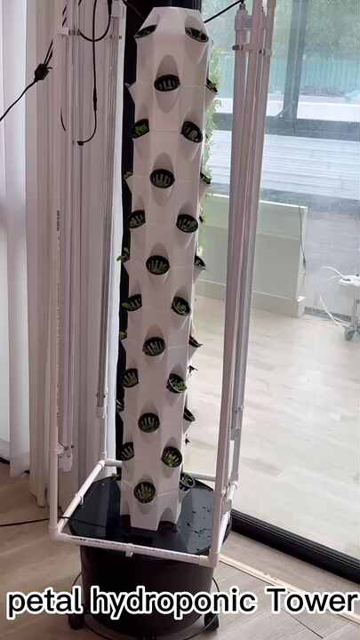 Vertical Hydroponic Garden Tower - Sustainable & Easy Install