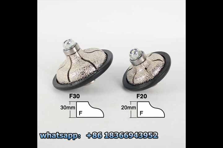 Raizi Ogee Bullnose Diamond Hand Profiler for Stone Edges