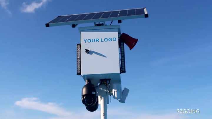 SZGOING Dual PTZ 4K 8MP 4G Wifi Construction Site Surveillance