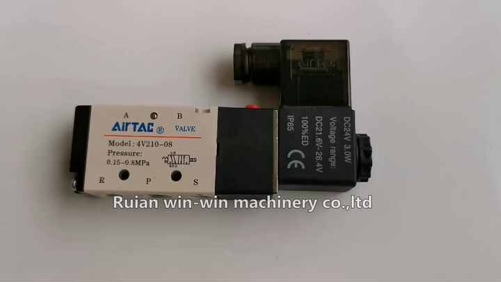4V210-08 Electromagnetic Selenoide Valve for Film Blowing Machine