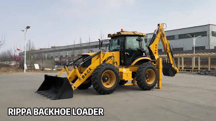 Rippa 4x4 Backhoe Earth-Moving Machinery - High Efficiency
