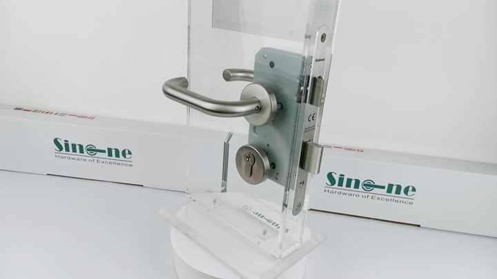 SINONE Mortise Lever Lockset - Fire Rated SS304 Stainless Steel
