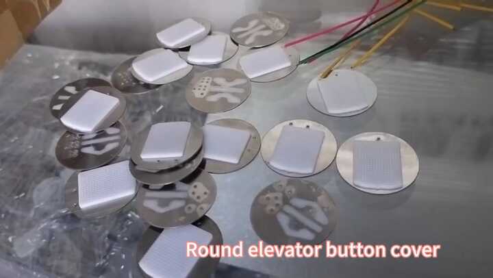 Elevator Spare Parts Stainless Steel Elevator Button Word Piece ...