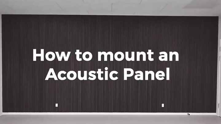 3m Acoustic Panels MDF Slat Wall Panel Sound Proofing