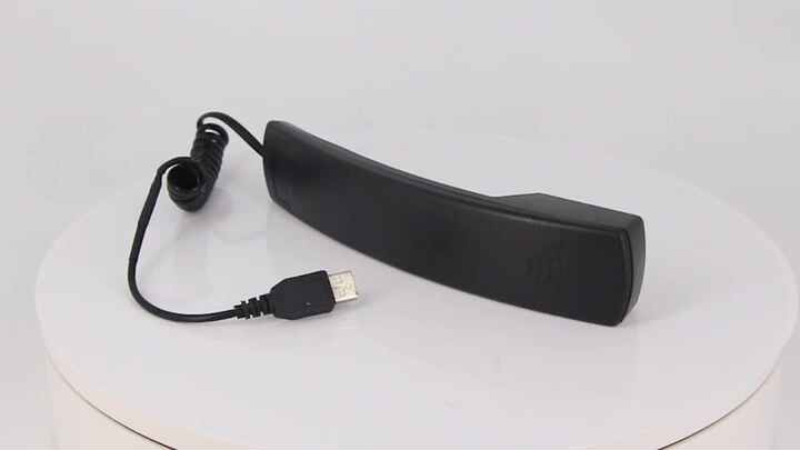 Portable VOIP USB Wall-Mounted Handset with PTT Switch - Ideal for ...