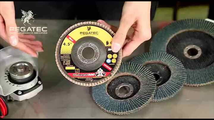 PEGATEC ULTIMATE 7inch VSM Flap Disc for Stainless Steel