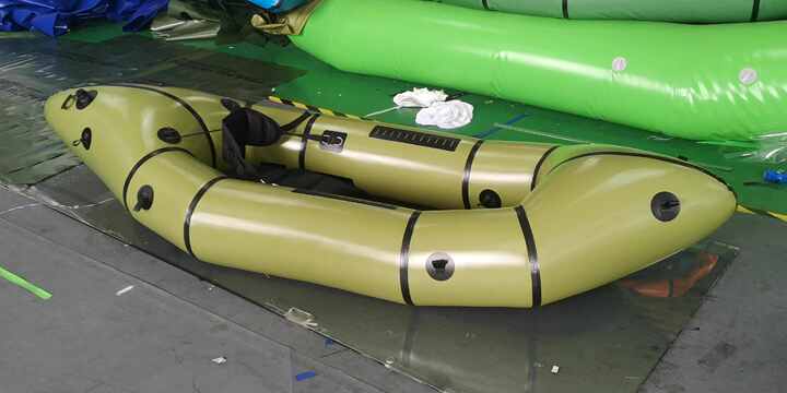 Lightweight Inflatable TPU Rowing Boat - White Water Packraft