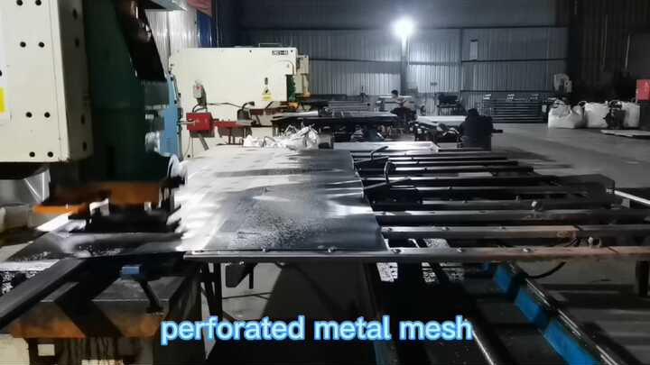 Food Processing Perforated Stainless Steel Mesh Mechanical Filter ...