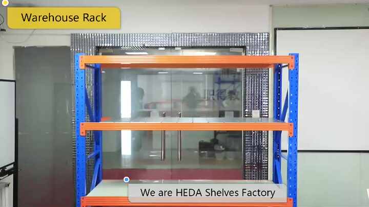 Pallet Racking System Beams Metal Warehouse Racks Boltless Rack Heavy ...