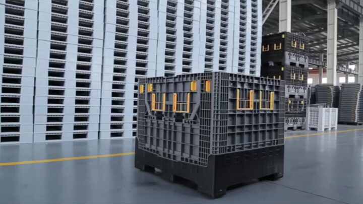 Durable Industrial Storage Solutions - Collapsible Pallet Bins