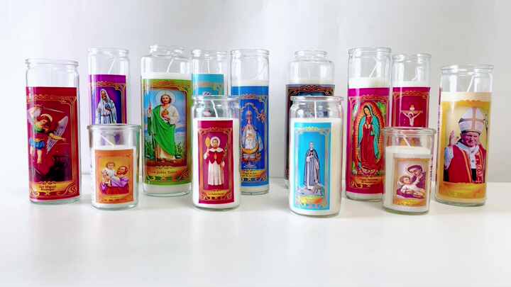 Handmade Tall Velas Veladora Big Candles for Mass Candele Profumate ...