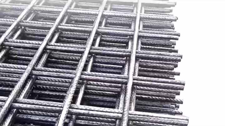 Construction Material Rebar Steel Deformed Concrete Reinforcing Welded ...
