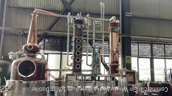 500L 1000L Whiskey Distiller Pot Stills Distillery Single Malt Whiskey ...