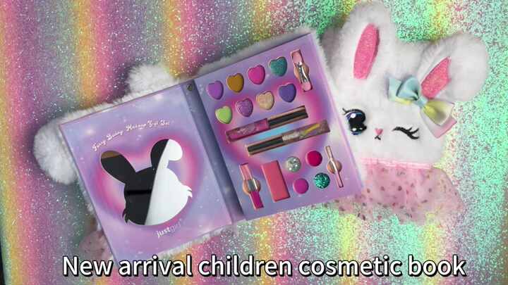 Plush Makeup Book Set Simulated Beautiful Love Gift Diy Kids Girls ...